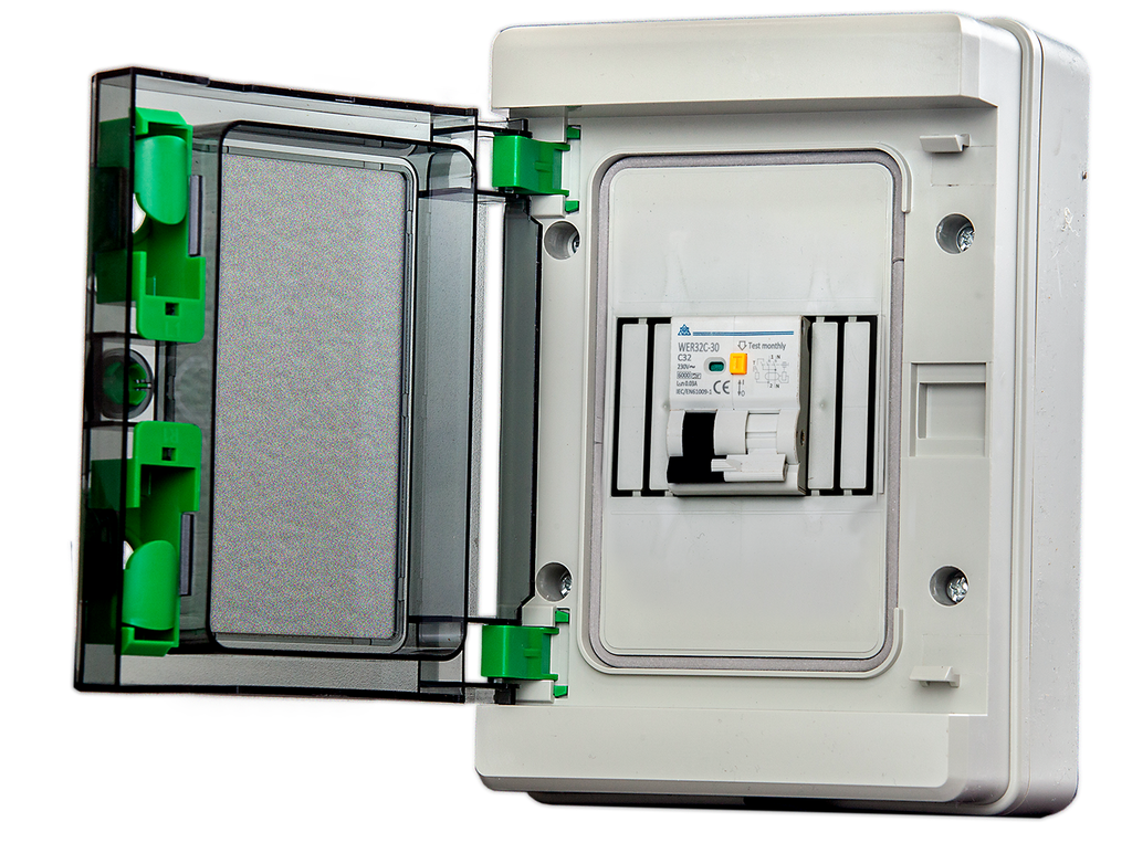 32A B Curve A-Type RCBO EV Kit IP65 – WPEV232B | Power & Data UK