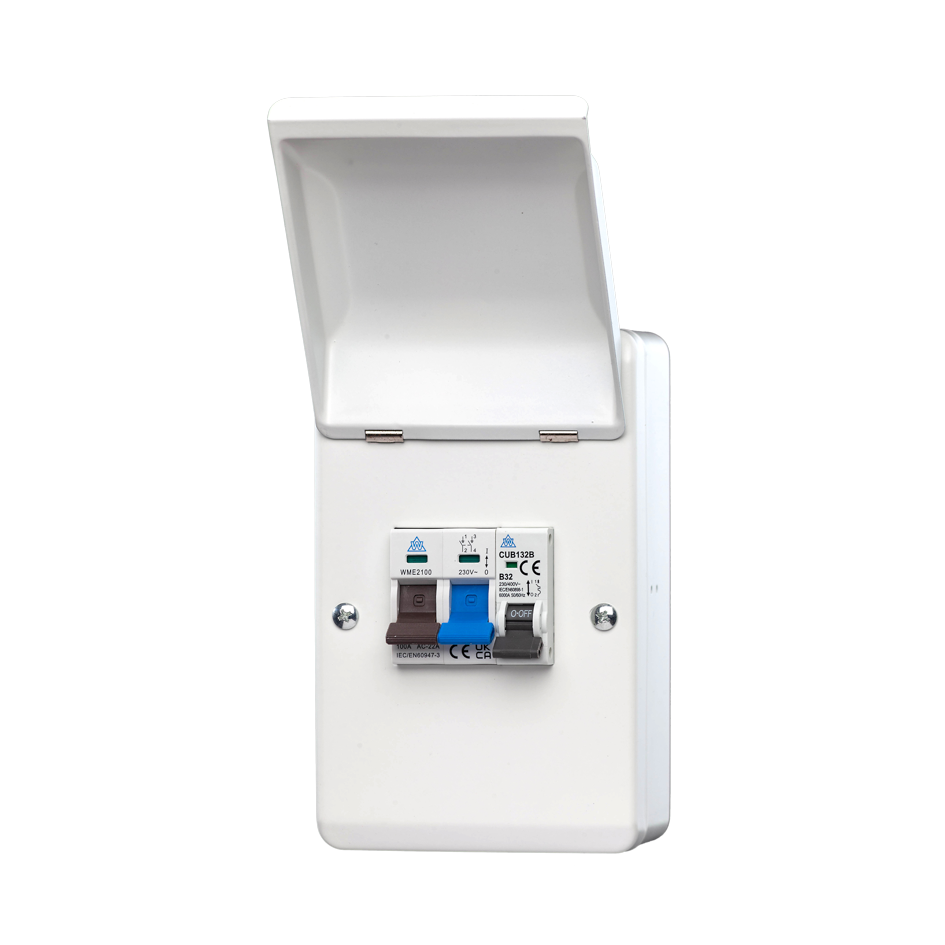 3 Way EV Connection Unit – 100A Main Switch + 32A/40A MCB