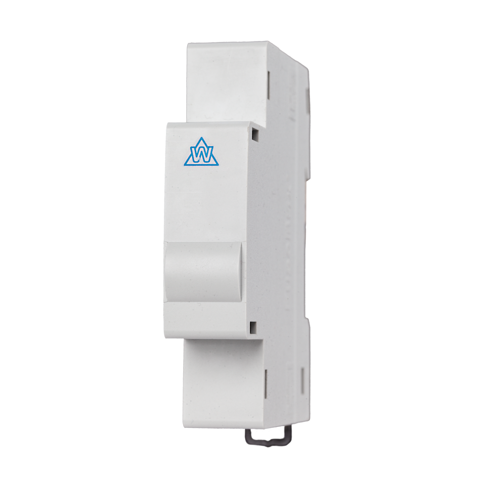 Plastic MCB DIN Rail Blank – 1 Module | Whitecliffe Boards