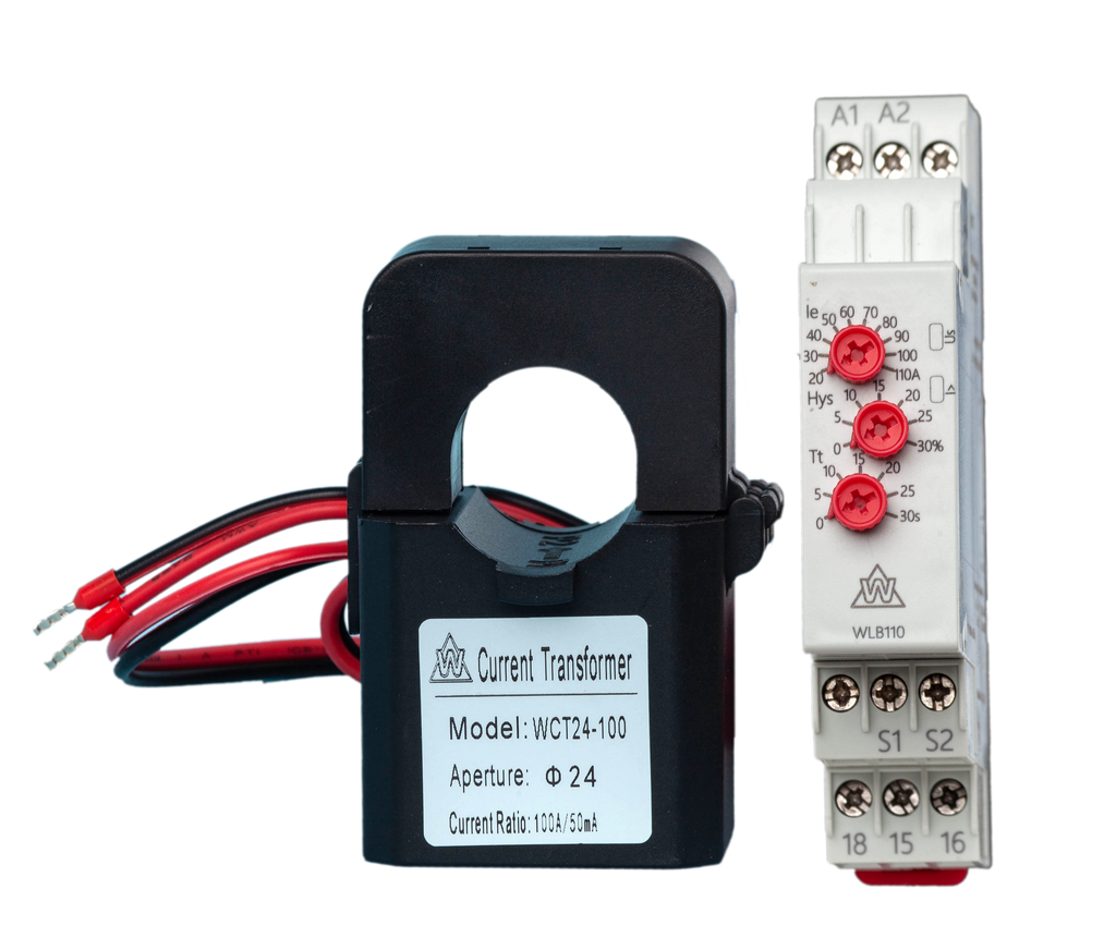 Load Monitoring Relay – 10–100A Adjustable