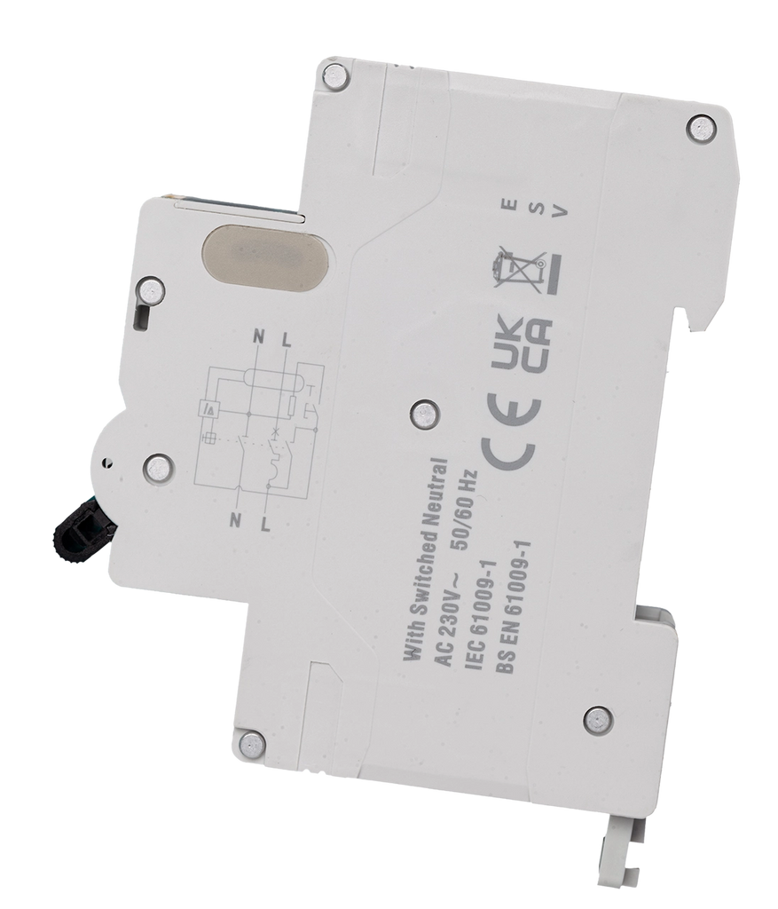 Single Module 2 Pole RCBO 32A B Curve (WRN32B-030) | Type A