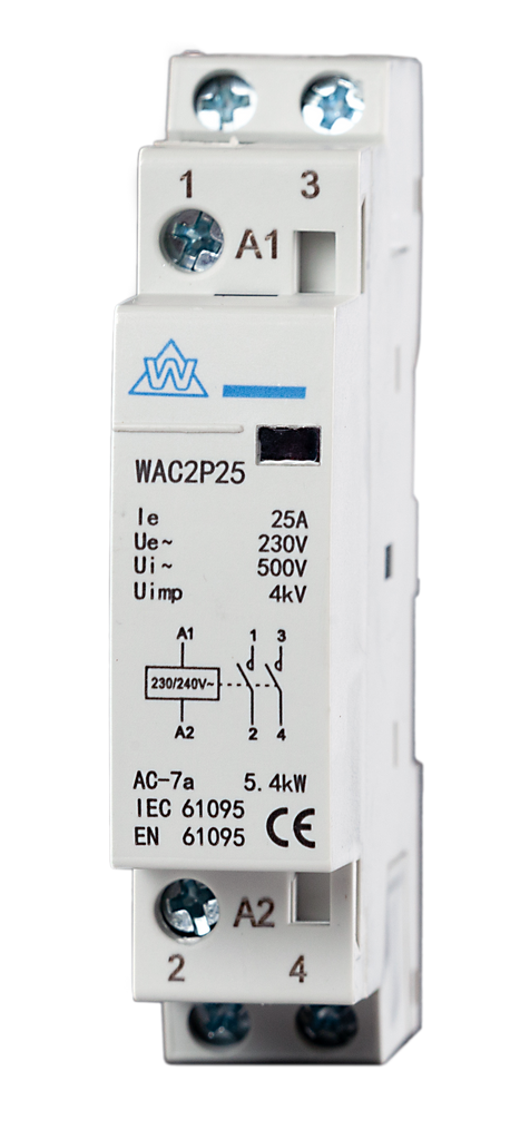 2 Pole Modular Contactors No. 20A to 125A – power-and-data-uk