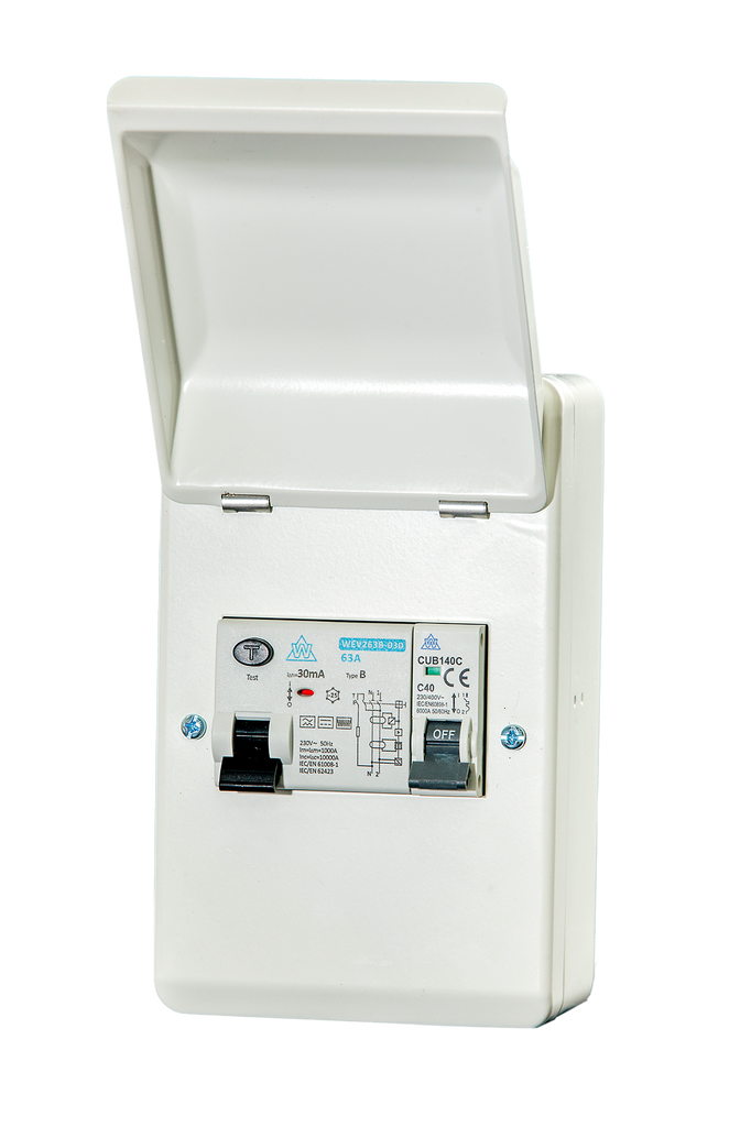 B-Type RCD EV Kit, ideal for Tesla Installers. – power-and-data-uk