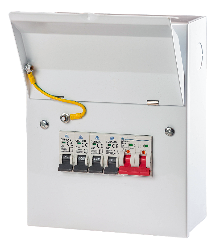 4 Usable Way Consumer Unit – power-and-data-uk