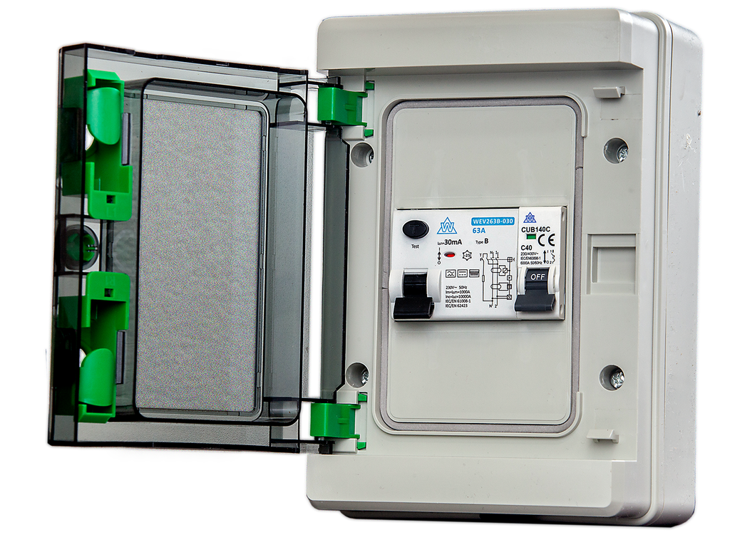 IP65 Weatherproof B-Type RCD EV Kit – power-and-data-uk