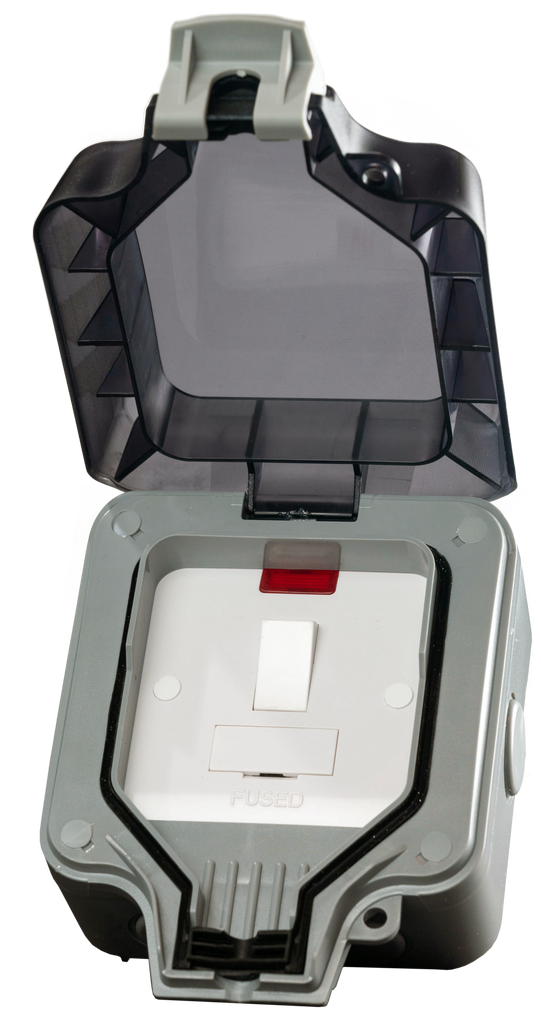 Weatherproof Spur Unit – IP66 Rated, Switched Fused