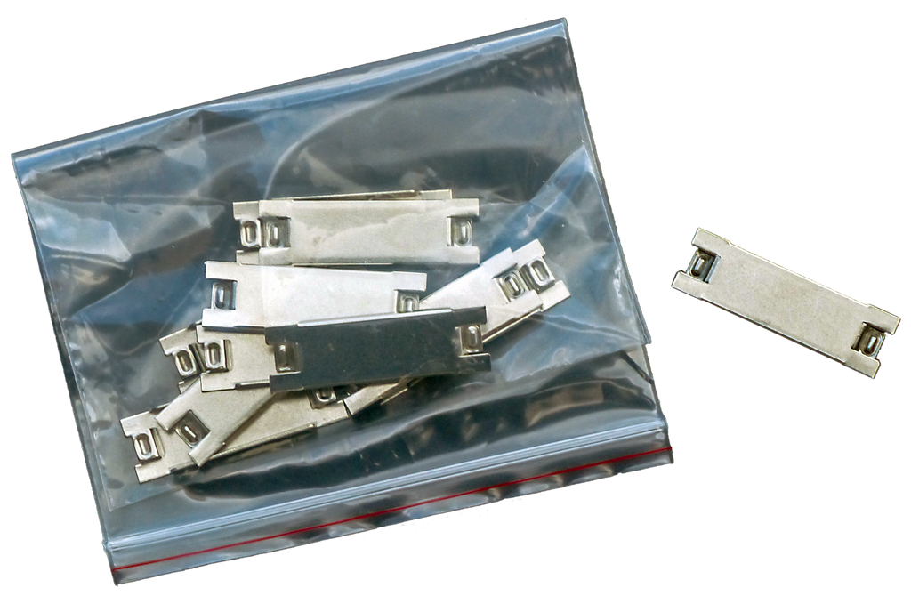 Metal Consumer Unit Blanks – Single Module (10, 50, 100 Packs)